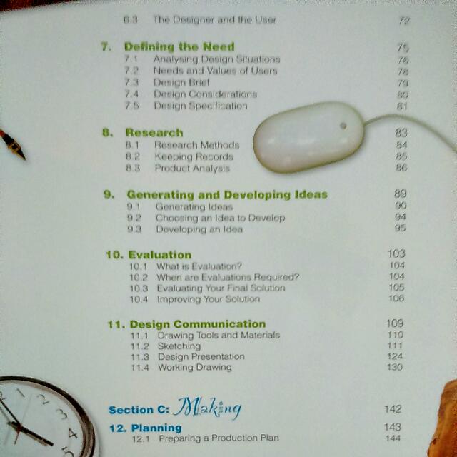 Design And Technology Textbook For Lower Secondary, Hobbies & Toys ...