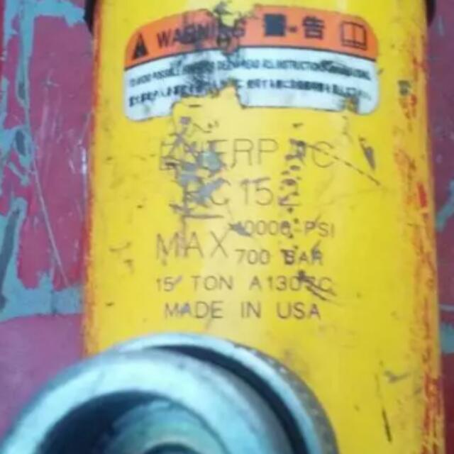 Hydraulic Cylinders: Simplex, Power Team, Enerpac, Everything Else on ...