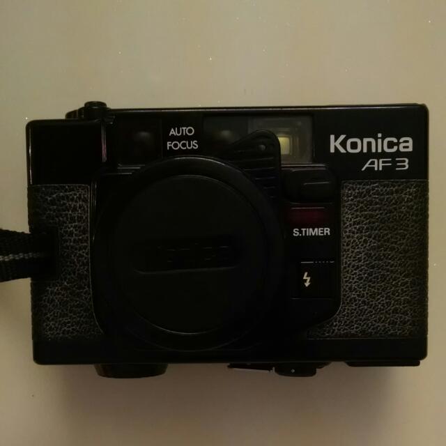 Konica AF3, AF50, AF-880 Film Camera, Photography, Cameras on Carousell