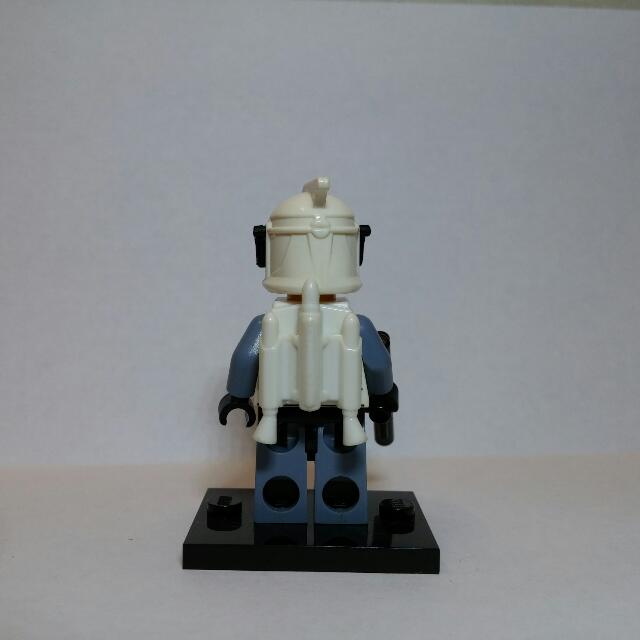 LEGO Commander Wolffe's Jetpack Trooper Minifigure, Hobbies & Toys ...
