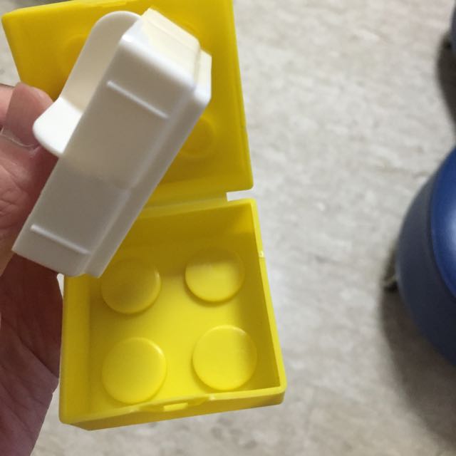 Lego Pill Case, Everything Else on Carousell