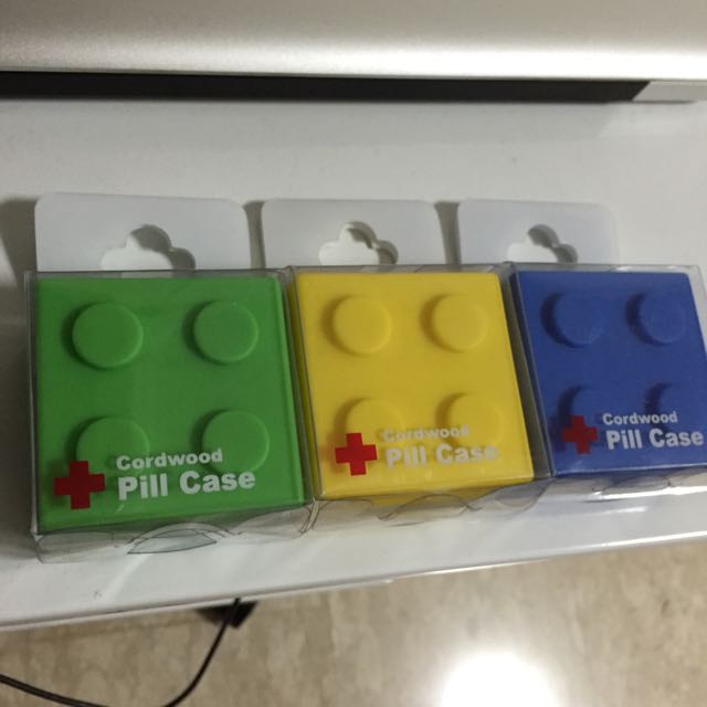Lego Pill Case, Everything Else on Carousell
