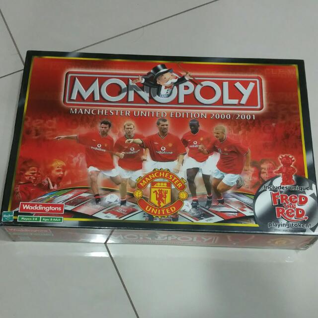 Monopoly Manchester United Edition, Hobbies & Toys, Toys & Games on ...