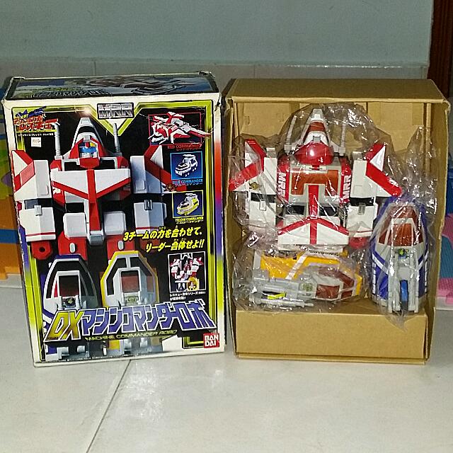 MRR Machine Robo Rescue Machine Commander Robo DX Megazord Original ...