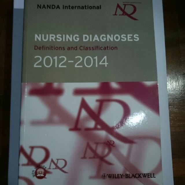 NANDA Diagnoses Classifications And Definitions 2012-2014 Nursing ...