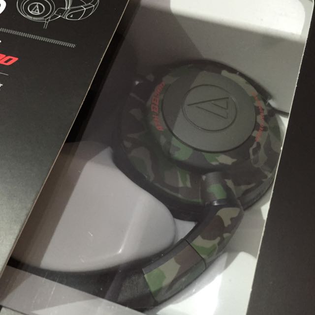 New Audio Technica ATH-BB500 Back Band Headphones, Mobile Phones ...