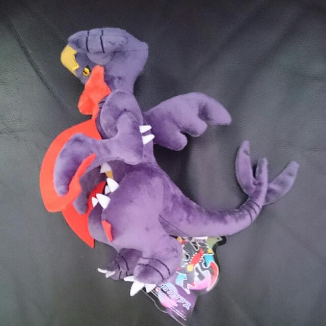Pokemon Center Mega Garchomp Soft Toy, Hobbies & Toys, Toys & Games on ...