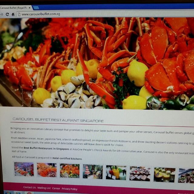 Royal Plaza On Scotts Dinner Voucher For 2 Pax. Best Buffet Restaurant ...