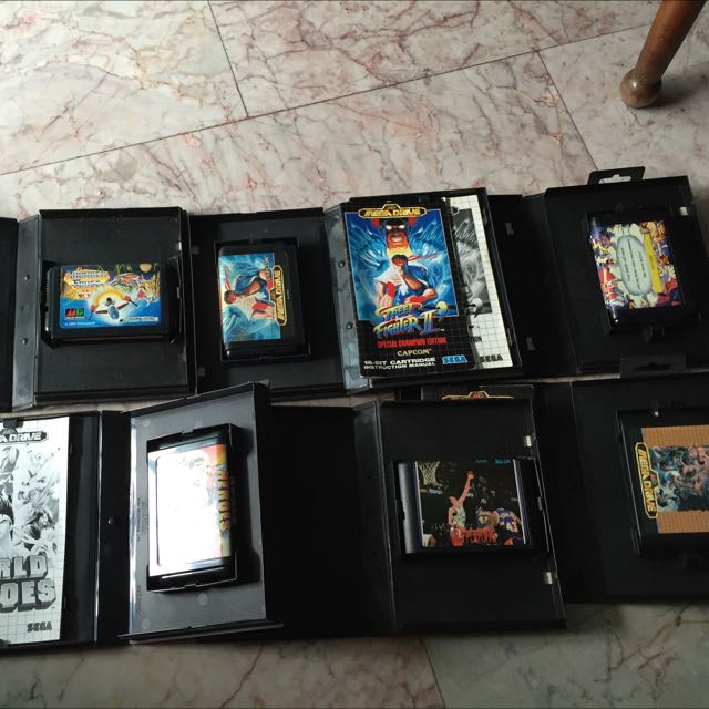 Sega 16 Bit Games, Hobbies & Toys, Toys & Games on Carousell