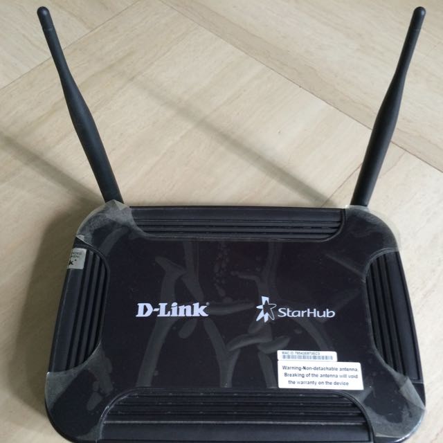Starhub D-Link Wireless router, Computers & Tech, Parts & Accessories ...