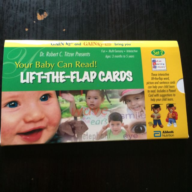 Your Baby Can Read : Lift-the-flap Cards, Babies & Kids, Going Out ...
