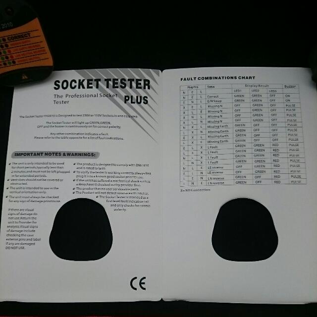 3pin Pin Socket Tester, Everything Else on Carousell