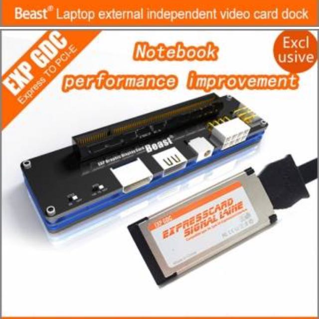 EXP GDC Beast Laptop External Independent Video Card Dock, Everything ...