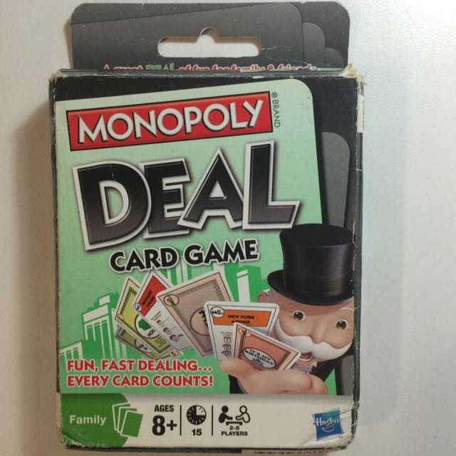 Monopoly Deal Card Games Set, Hobbies & Toys, Toys & Games on Carousell