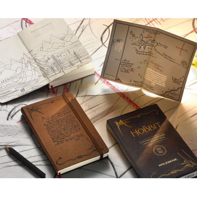 The Hobbit Limited Edition Moleskine Notebook, Hobbies & Toys ...