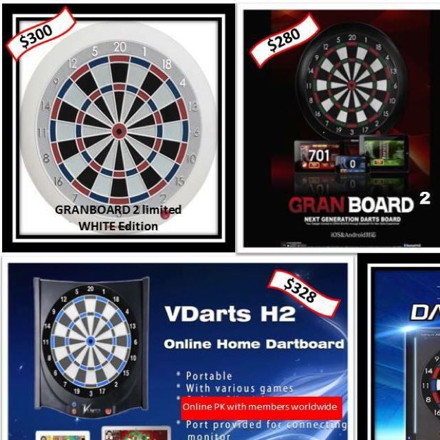 GRAN BOARD 2 White Edition Grand Board 2 white Edition, Hobbies & Toys ...