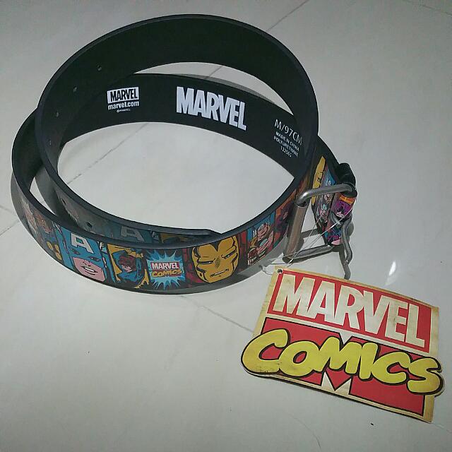 Marvel Comics Super heroes Belt, Men's Fashion, Bottoms, Swim Trunks ...