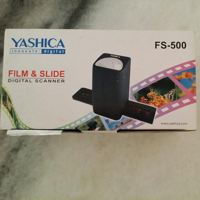Preloved Yashica FS-500 Flim & Slide Digital Scanner, Photography ...