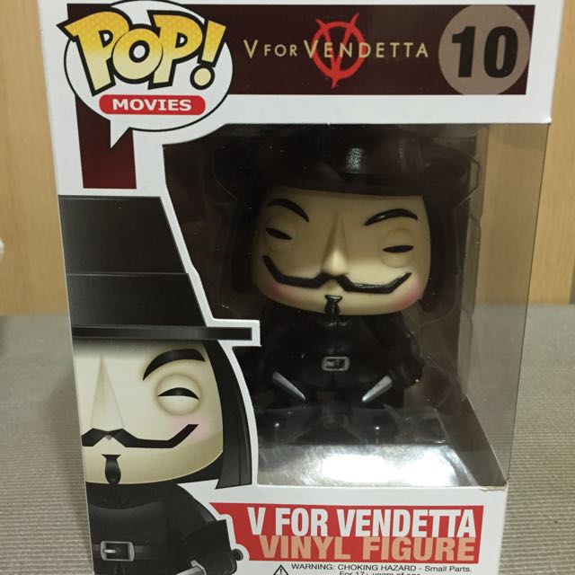 Rare & Retired V For Vendetta Funko Pop, Hobbies & Toys, Toys & Games ...