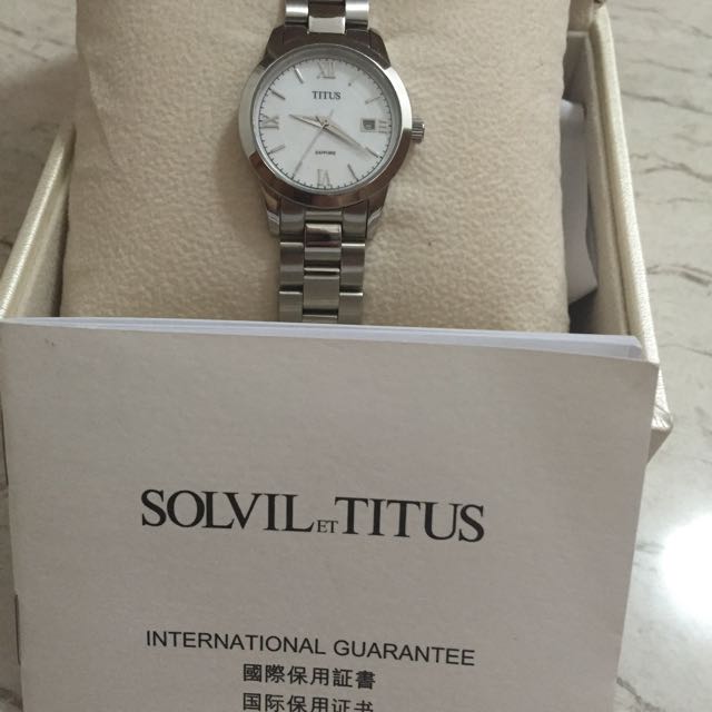 Titus Watch, Women's Fashion, Watches & Accessories, Watches on Carousell
