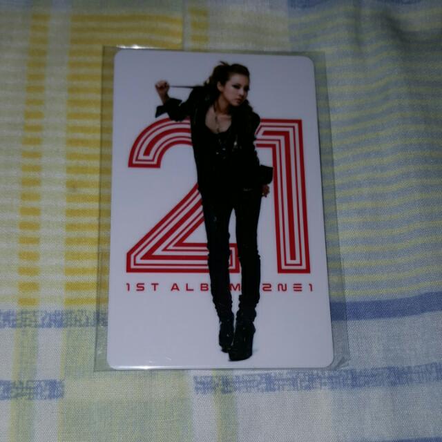 2NE1~21 Sandara Park Photocard (Reserved), Hobbies & Toys, Memorabilia ...