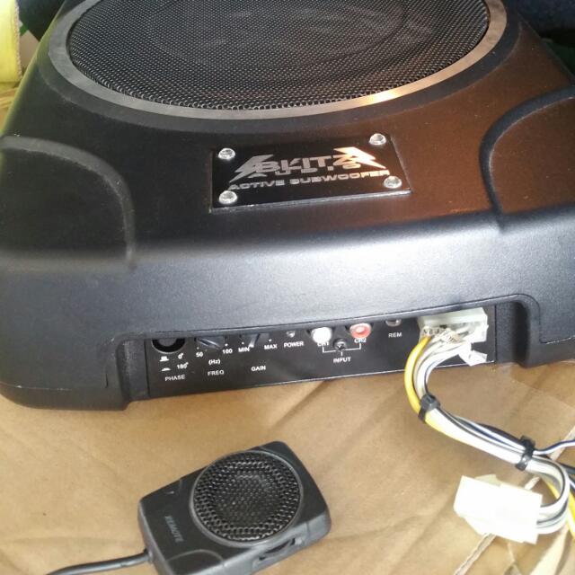 Blitz Audio Subwoofer, Cars on Carousell
