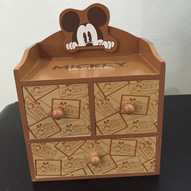 Disney Wooden Drawer, Furniture & Home Living, Home Improvement ...