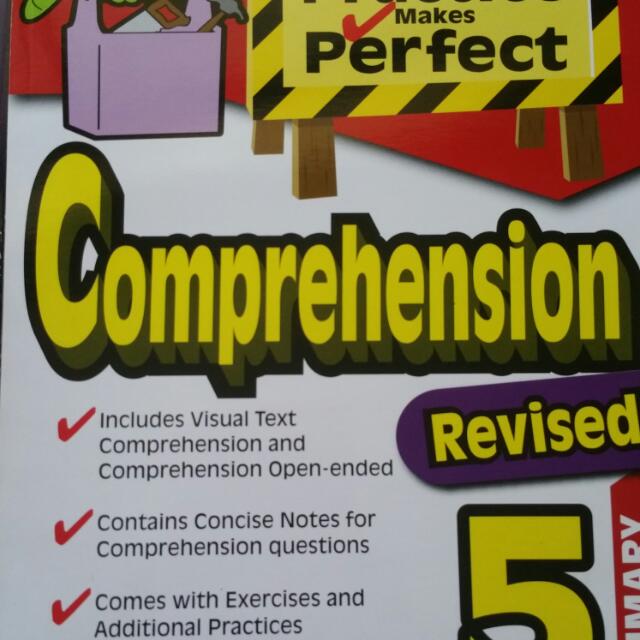 English Comprehension Book, Hobbies & Toys, Books & Magazines ...