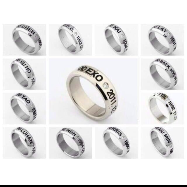 Exo Ring, Hobbies & Toys, Memorabilia & Collectibles, K-Wave on Carousell
