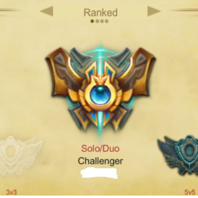Garena league of legends challenger account, Everything Else on Carousell