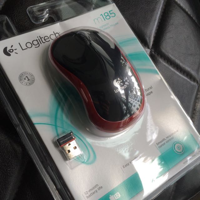 Logitech Wireless Mouse M185, Computers & Tech, Parts & Accessories ...