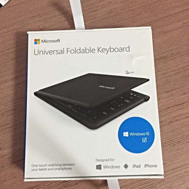 Microsoft Universal Foldable Keyboard, Computers & Tech, Parts & Accessories, Cables & Adaptors ...