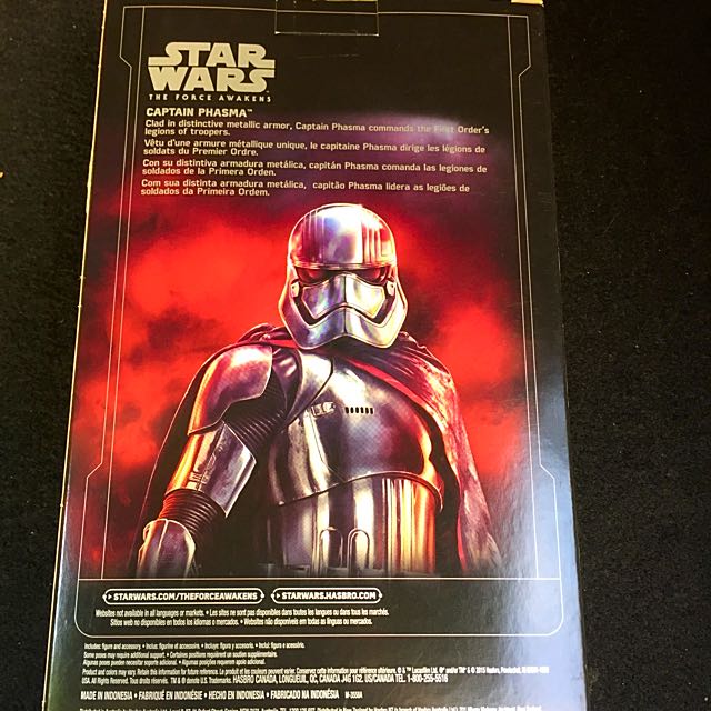 Star Wars The Force Awaken- 12inch Captain Plasma-Hasbro, Hobbies ...