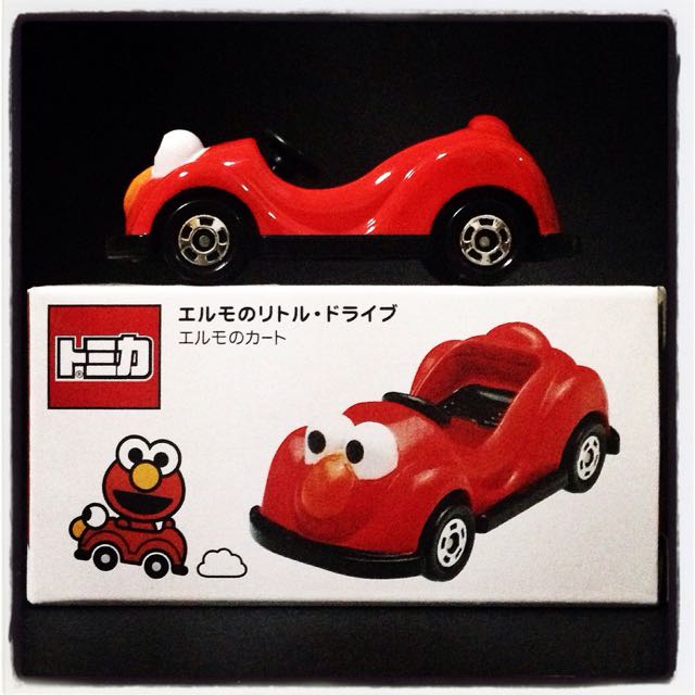 Takara Tomy Tomica Universal Studios Japan Elmo Cart Sesame Street ...