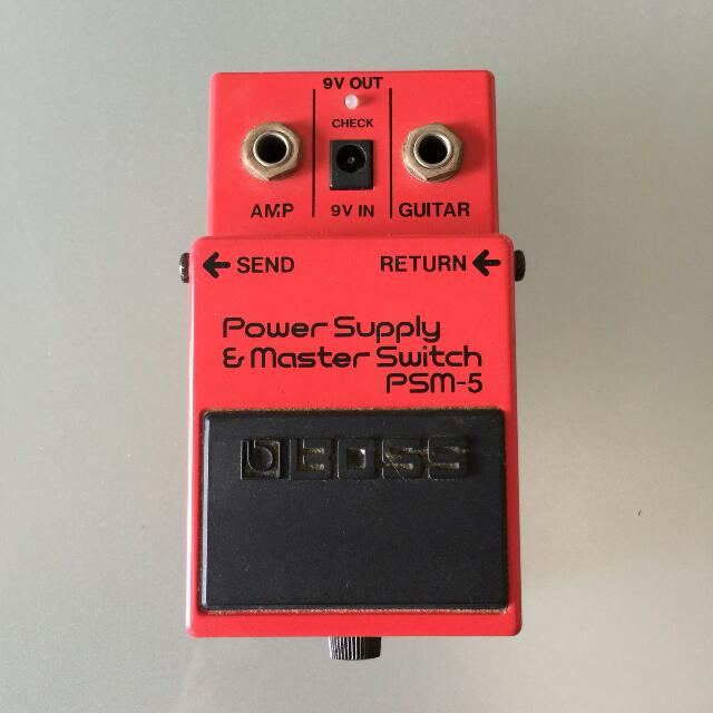 BOSS Carrying Box BCB-6G w BOSS PSM-5, Hobbies & Toys, Music & Media ...