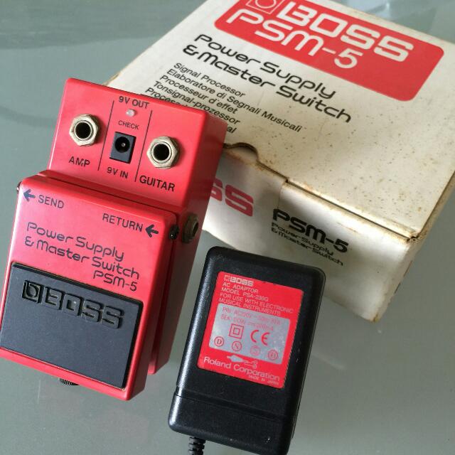 BOSS Carrying Box BCB-6G w BOSS PSM-5, Hobbies & Toys, Music & Media ...