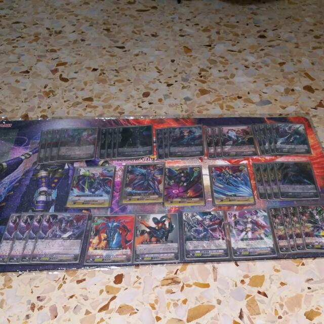 Cardfight Vanguard Raging Form Dragon Deck (RFD) Shadow Paladins ...