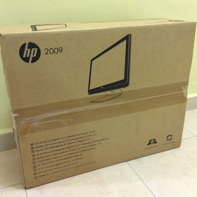 HP 2009f 20" LCD Monitor, Health & Nutrition, Health Monitors ...
