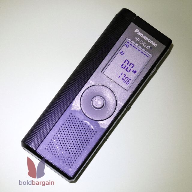 Panasonic RR-QR230 Digital Voice Recorder with Rich Features Made in ...