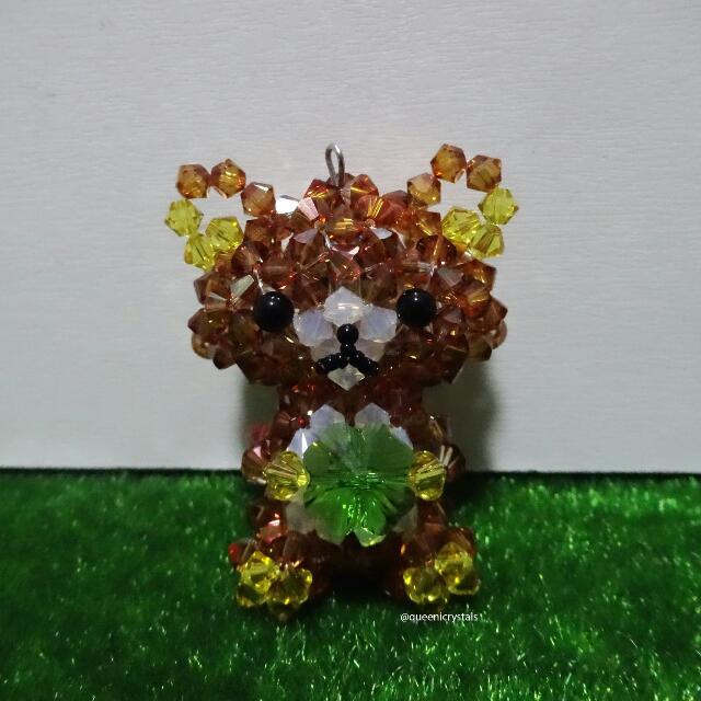 Rilakkuma with Clover Swarovski, Hobbies & Toys, Stationery & Craft ...