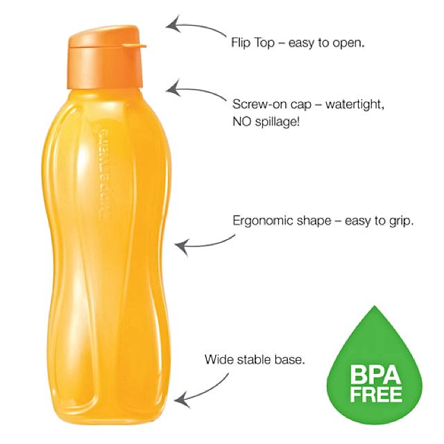 Tupperware Eco Friendly Series Water Bottle (1000ml), Everything Else ...