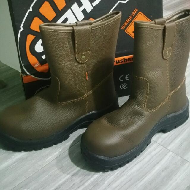 Brand New Krushers Safety Boots, Men's Fashion, Footwear, Boots on ...