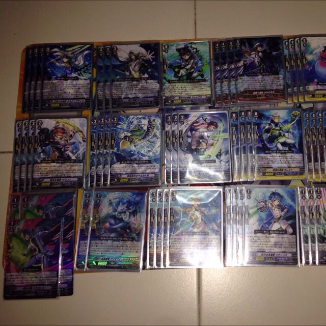 Cardfight Vanguard Aqua Force Ripple Deck, Hobbies & Toys, Toys & Games ...