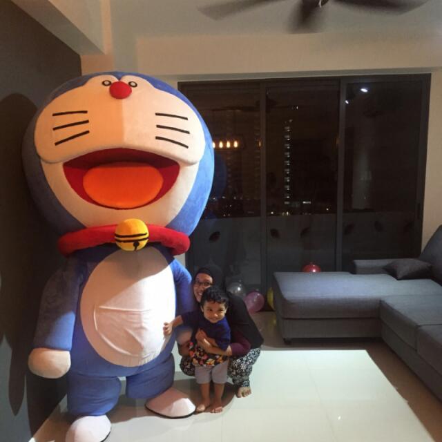 Doraemon Mascot/Costume, Hobbies & Toys, Toys & Games on Carousell