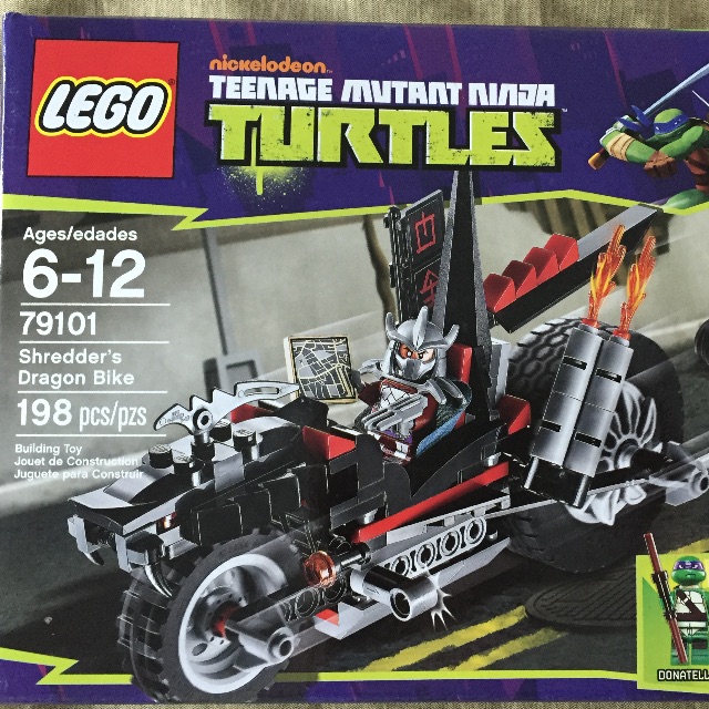 Lego 79101 Teenage mutant turtle Shredder's Dragon Bike, Hobbies & Toys ...