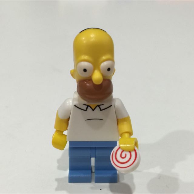 LEGO SIMPSON HOMER MINIFIGURE, Hobbies & Toys, Toys & Games on Carousell
