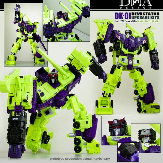 Transformers DNA Design DK-01 Upgrade Kit For Hasbro Combiner War ...