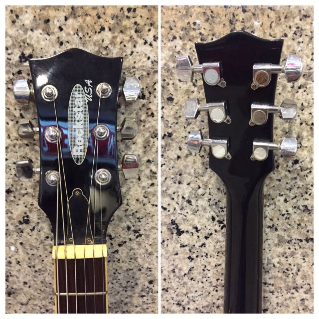 Rockstar Semi-hollow ES-335 Copy Electric Guitar, Hobbies & Toys, Music ...