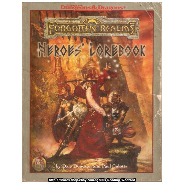 Advanced Dungeons & Dragons 2E: Forgotten Realms--Heroes' Lorebook RPG ... Advanced Dungeons & Dragons 2E: Forgotten Realms--Heroes' Lorebook RPG ...