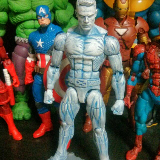 Custom Marvel Legends Iceman, Hobbies & Toys, Toys & Games on Carousell